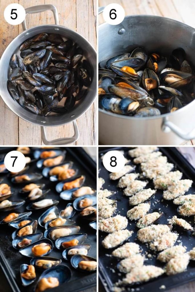 Gefüllte Muscheln 😋 Koste das Mittelmeer frisch aus dem Ofen!