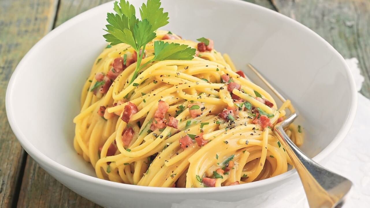 Spaghetti alla carbonara: Das Original Rezept aus Italien